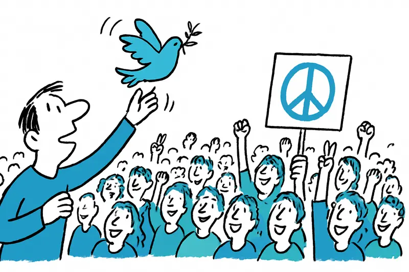 Miles de estudiantes llenan Son Moix: un contundente mensaje de paz ...